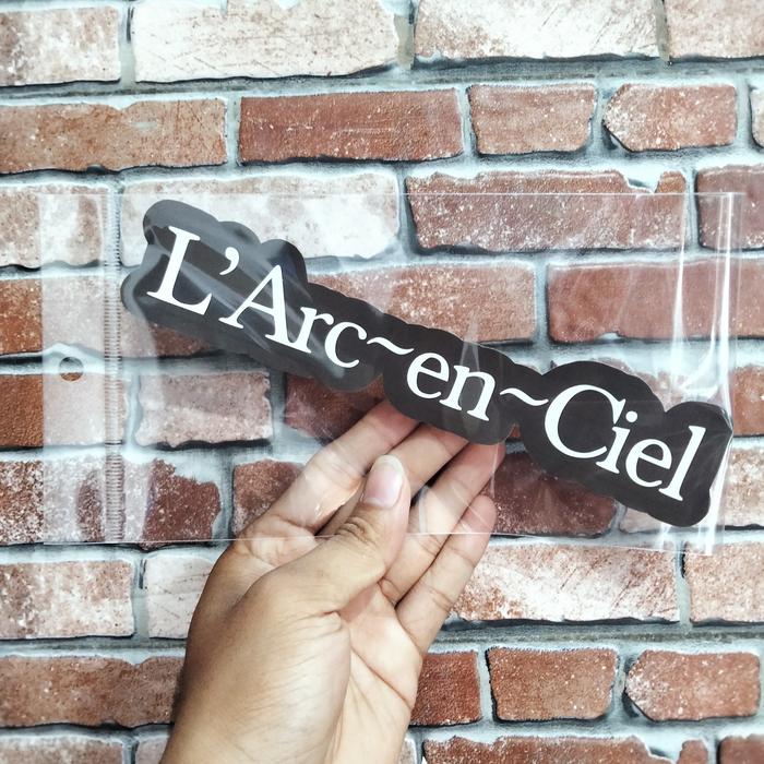 Jual Stiker L'Arc~en~Ciel / Laruku / HYDE / (Sticker HD bahan vinyl ...