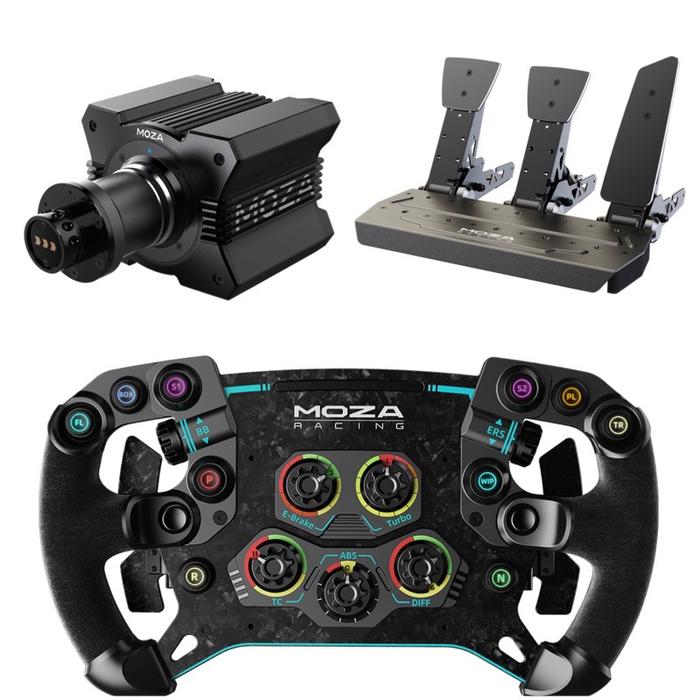 Jual MOZA R9 Bundle (GT Wheel, & Pedals) - Kota Depok - Fan-Sim-Racing ...