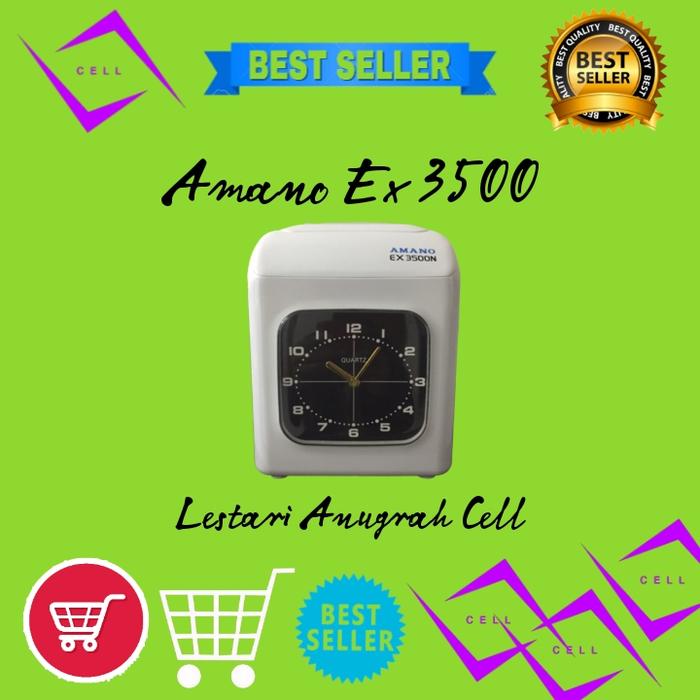 Jual Amano Ex 3500N - Mesin Absen Ceklok kartu - Jakarta Barat ...