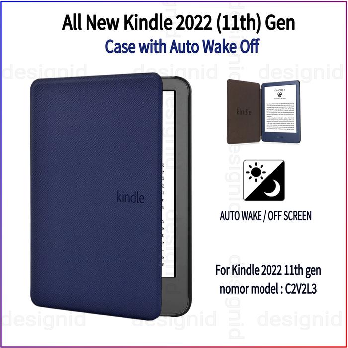 Jual All new kindle 2022 case 11th gen basic casing magnetic auto wake ...