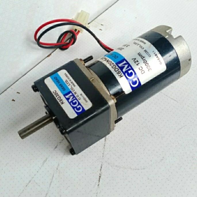 Jual Dc Motor Gearbox GGM 12V 20W Ratio 1:30 100Rpm - Kota Surabaya ...
