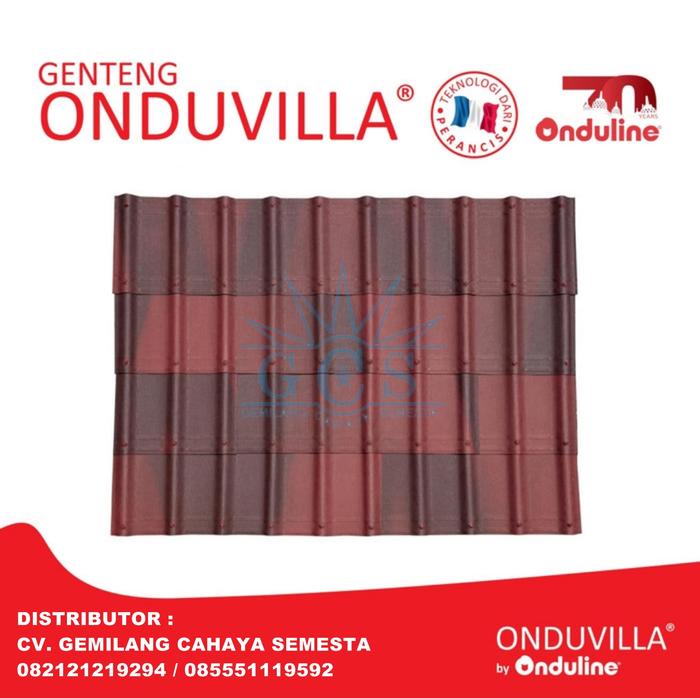 Jual Onduvilla Shaded Red / Atap Bitumen / Genteng Aspal - Kab ...