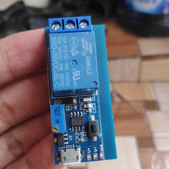 Jual Digital Timer Delay Relay NE555 Modul On Off otomatis Timer Delay ...