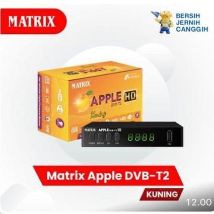 Jual Receiver TV/Set Top Box STB Matrix Apple Kuning HD DVB T2 Digital - Jakarta Barat - Megah ...
