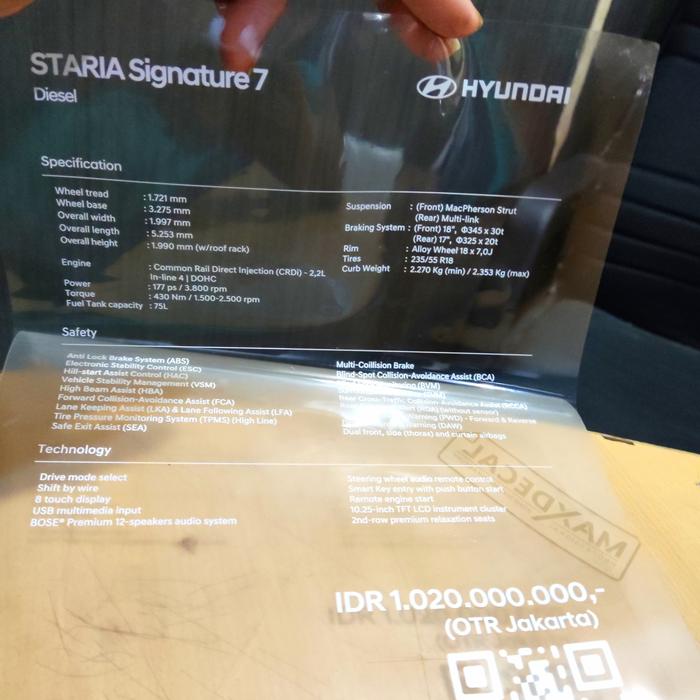 Jual cetak sticker transparan tinta putih A4 maxdecal super clear ceatk ...