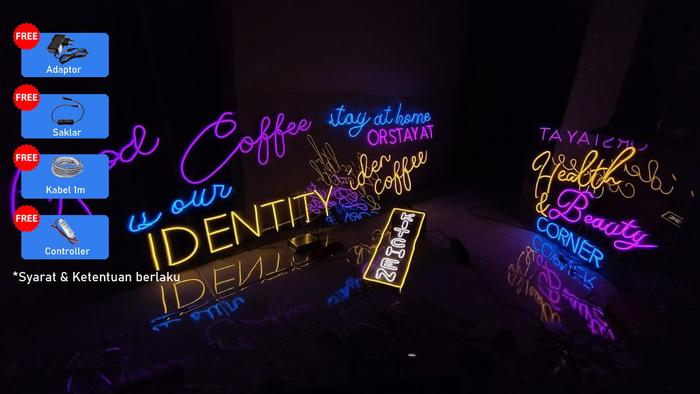Jual NEON SIGN LAMPU LED NEON FLEX LOGO TULISAN CUSTOM - Kota Depok ...