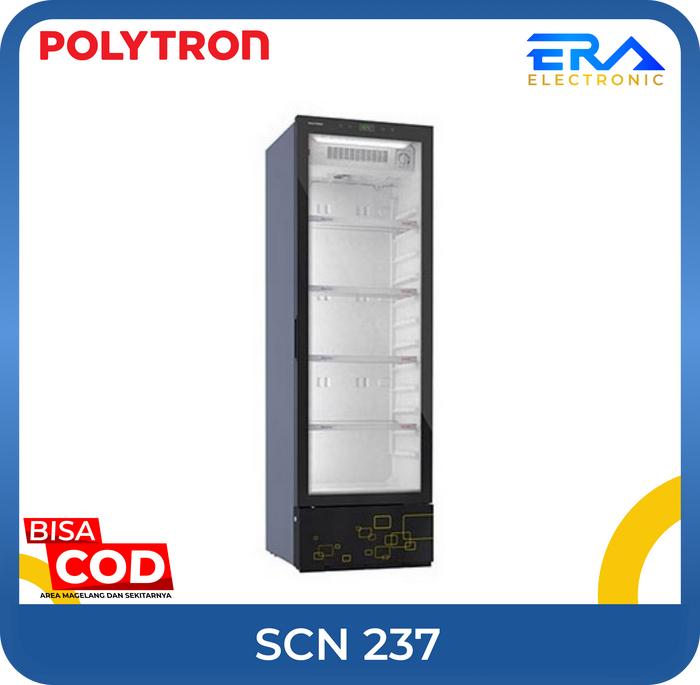 Jual Showcase Polytron Scn 237 Hitam 285 Liter 4 Rak Di Seller Shin ...