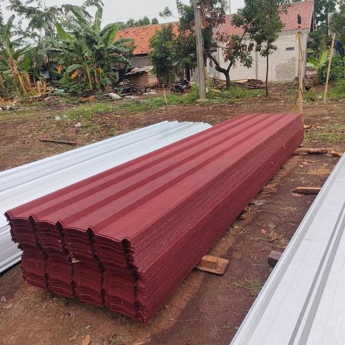 Jual spandek pasir / atap spandek pasir gelombang 045 - Jakarta Pusat ...