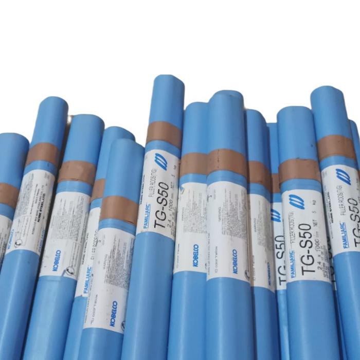 Jual Kawat Las Filler KOBE TG-S50 2,4mm Argon TG-S50 2.4 mm ER70S-G (5 KG) - Kab. Bekasi ...