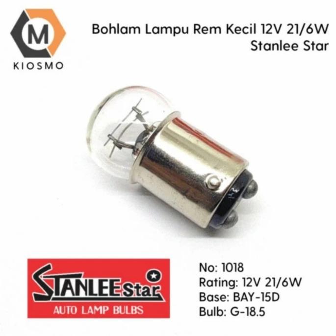 Jual Bohlam/Lampu Stop/Rem 12v Kaki2/Kaki 2/K2/K 2 Kecil (1018) Stanlee - Jakarta Barat ...