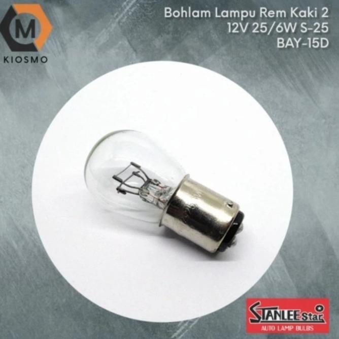 Jual Bohlam/Lampu Stop/Rem 12v Kaki2/Kaki 2/K2/K 2 Besar (1016) Stanlee - Jakarta Barat ...