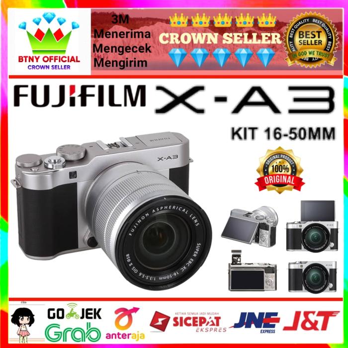 Jual FUJIFILM XA-3 / FUJI FILM XA3 KIT 16-50MM OIS II WIFI ORIGINAL / XA3 - Jakarta Selatan ...