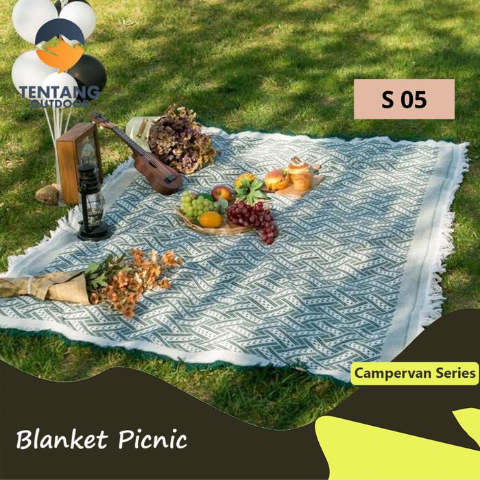 Jual Selimut Tidur Camping Karpet Piknik Blanket Picnic Mat Outdoor ...
