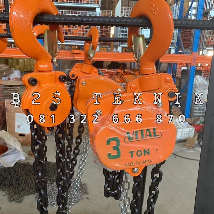 Jual Original VITAL Chain Block 3 Ton 10 Meter - Jakarta Utara - B2S ...