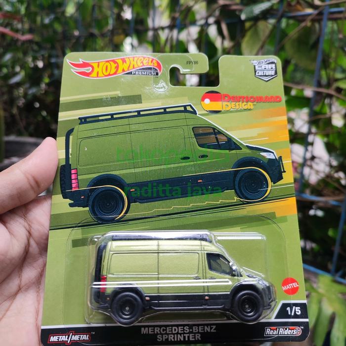 Jual Hot Wheels Premium Mercedes-Benz Sprinter deutschland design - Kab ...