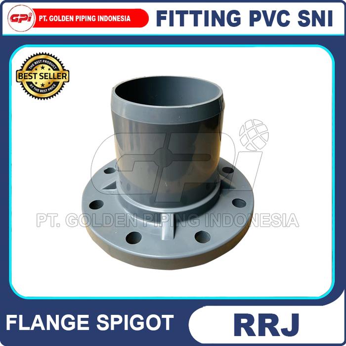 Jual FLANGE SPIGOT PVC SNI Dn.63mm (2") s/d 400mm (16") - Dn.110mm(4 ...
