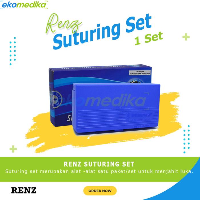 Jual Suturing Set RENZ - Suture set Instrument Jahit Luka - Jakarta ...