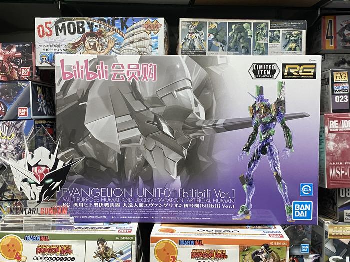 Jual RG Evangelion 01 Clear Bili Bili Ver / RG Eva 01 Clear Ver ...