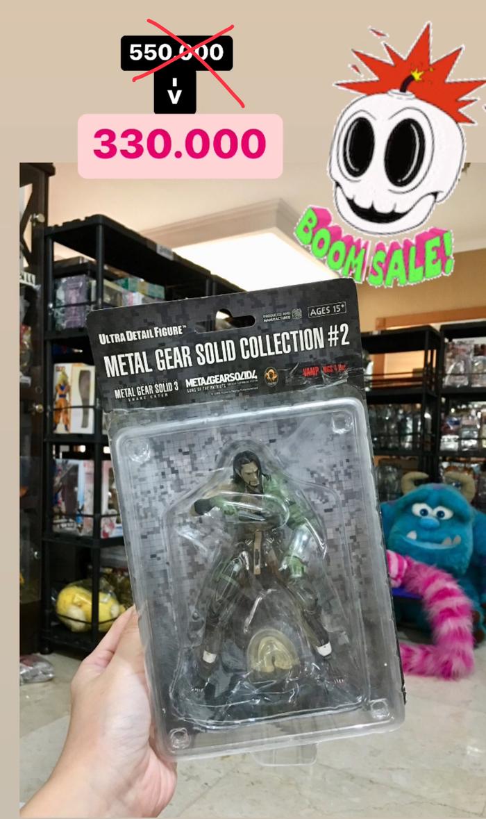 Jual METAL GEAR SOLID 3 VAMP ASLI/ORI!! MEDICOM FIGURE - Jakarta ...