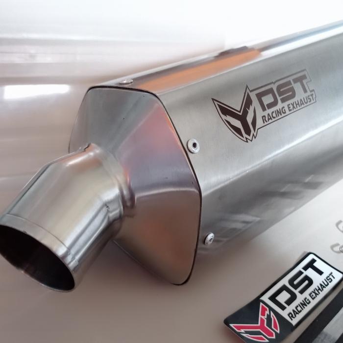 Jual Knalpot racing original DST racing big volume titan inlet 50mm ...