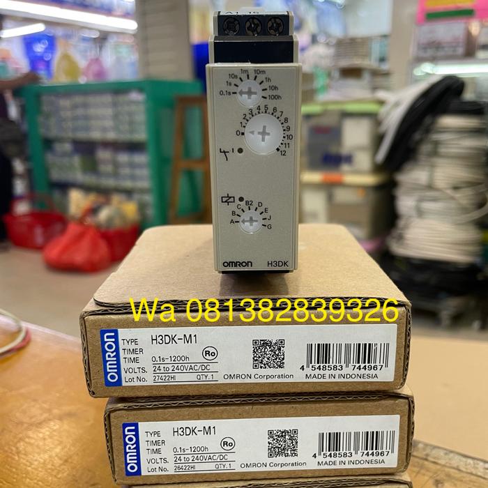 Jual TIMER OMRON H3DK-M1/ OMRON H3DK-M1 TIMER - Jakarta Pusat - RASYA SAHABAT LISTRIK | Tokopedia