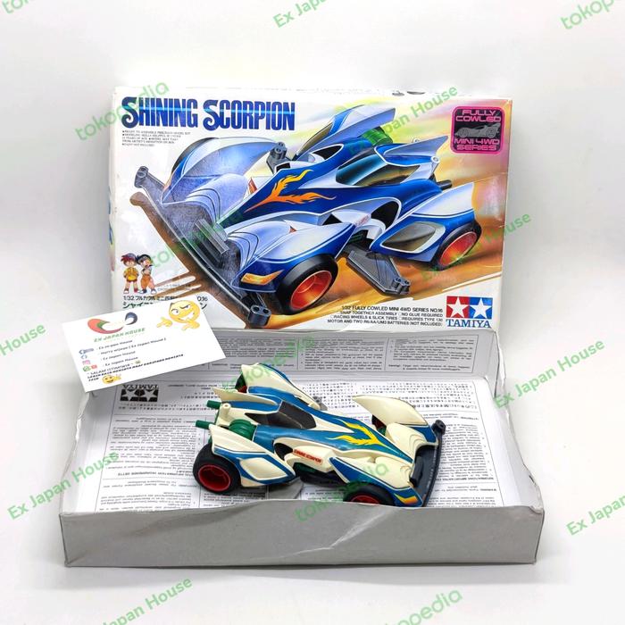 Jual Tamiya Mini 4WD Shining Scorpion 2nd Ex Japan - item 19416 - Kota ...