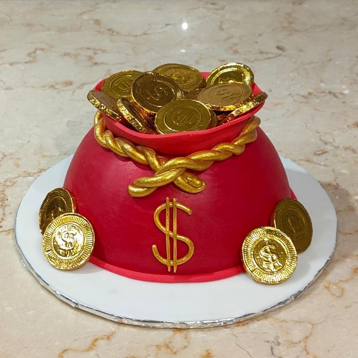 Jual Money Bag Pinata Smash Cake - Kab. Bekasi - Almond Kitchen | Tokopedia