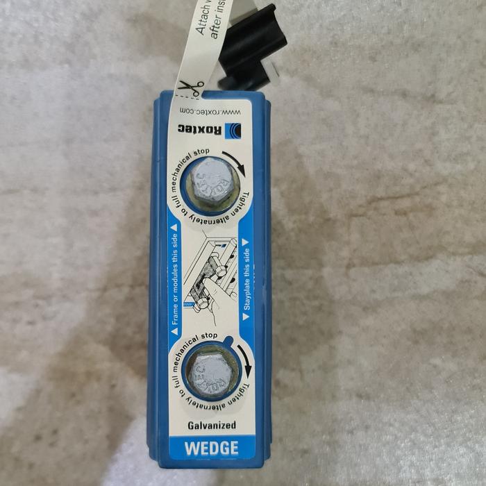 Jual Roxtec MCT Wedge Kit 120 Original Galvanized Sweden Swedia Transit ...