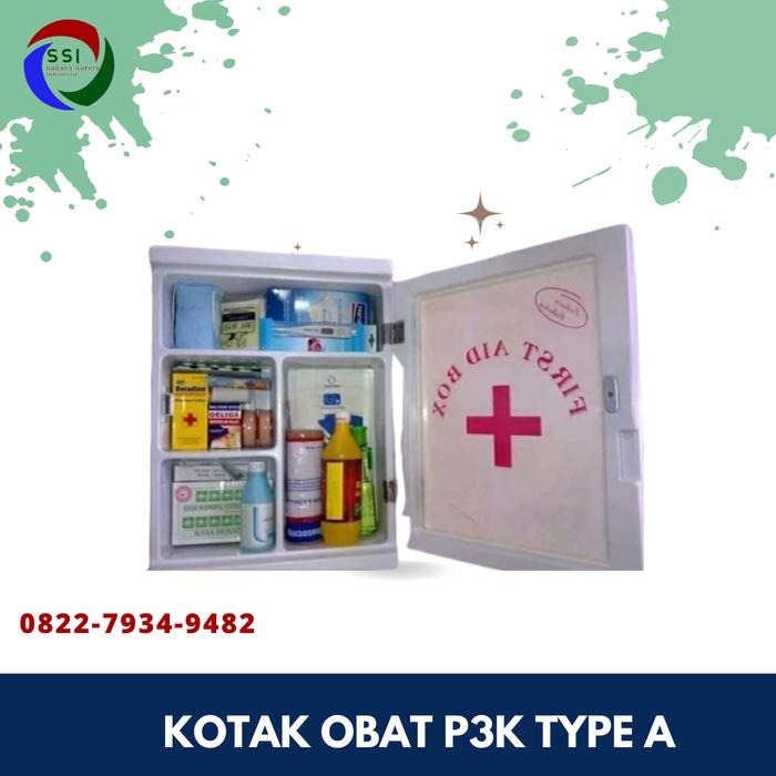 Jual Kotak Obat P3K frist aid Kit Lengkap Isi Type A Original - Jakarta ...
