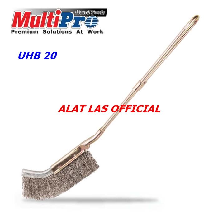 Jual Sikat Kawat Gagang Besi/Hand Brush UHB 20/HJ 21 Multipro - Jakarta Barat - Alat Las ...