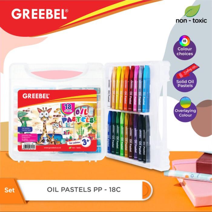 Jual GREEBLE OIL PASTEL 18C / CRAYON GREEBEL 18W ORIGINAL - Kota Malang ...
