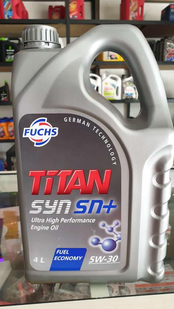 Jual Oli Mesin Fuchs Syn SN+ 5W-30 5-30 - Kab. Sleman - Pawiro Motor ...