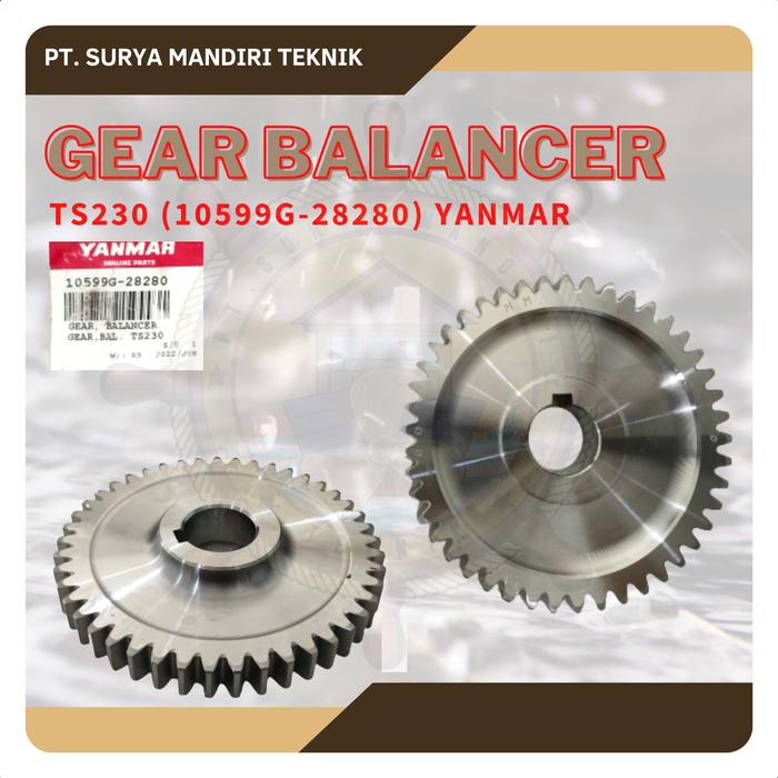 Jual GEAR BALANCER TS230 (10599G-28280) YANMAR ASLI GENUINE - Kota ...