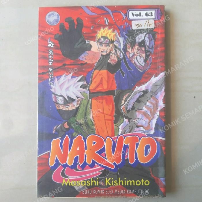 Jual Naruto Vol 63 EXRENT Komik Manga Jepang Sasuke Sakura Boruto ...