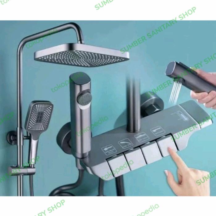 Jual SHOWER COULUM INOBE PENCET GREY / KRAN TIANG INOBE GREY MODEL ...