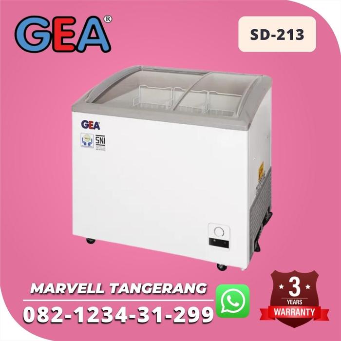 Jual FREEZER SLIDING GLASS GEA SD 213 FREEZER ES KRIM ORIGINAL - Kab ...