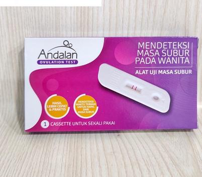 Jual Andalan Ovulation Test/ Alat Uji Masa Kesuburan Wanita/ alat tes ...