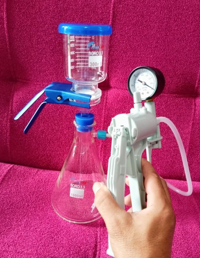 Jual Vacuum Filtration rubber Plus Handheld Manual Vacuum Pump with ...