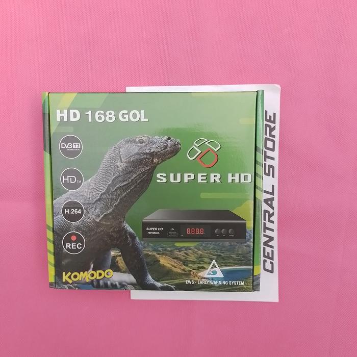 Jual Set Top Box KOMODO HD 168 GOL DVB-T2 ORIGINAL - Jakarta Barat ...