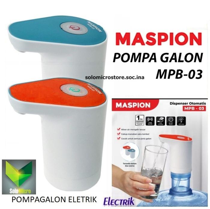 Jual Automatic Water Dispenser Maspion MPB 03 Pompa Galon Elektrik ...