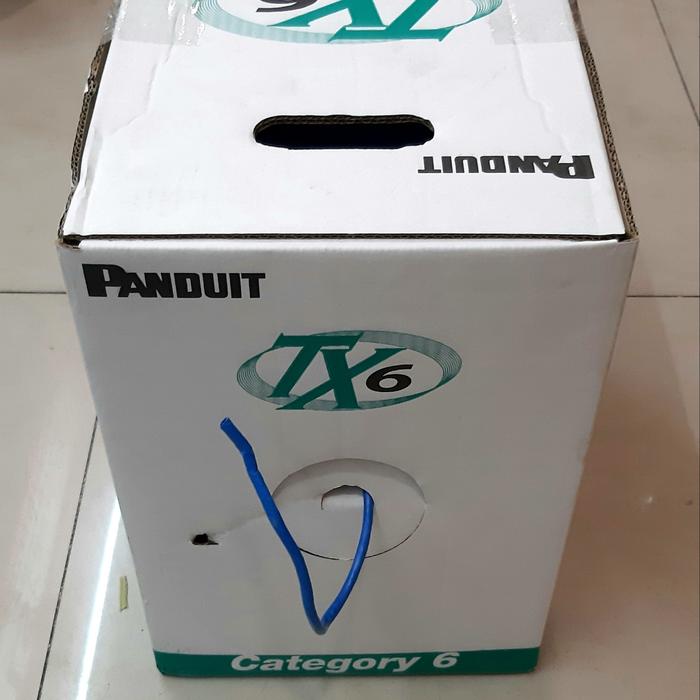 Jual Panduit UTP Cable Cat6 Potongan Eceran Harga Permeter Kabel LAN ...