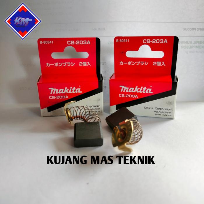 Jual CARBON BRUSH MAKITA HM1306 CB 203 A ARANG SPUL HM 1306 CB203 ORIGINAL - Jakarta Barat ...