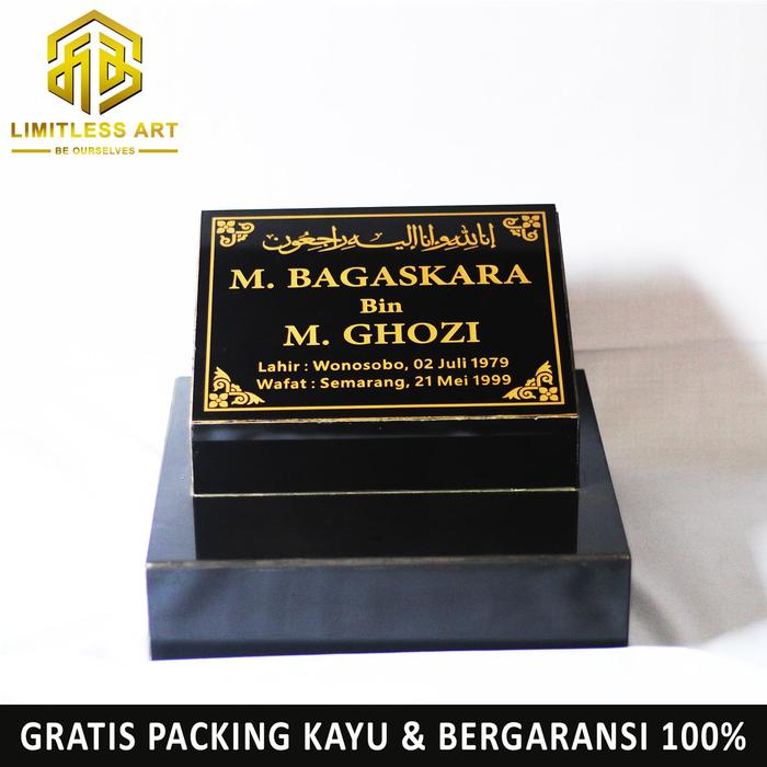 Jual Batu Nisan Dan Dudukan Granit Ukir Grafir Makam Kijing Murah ...