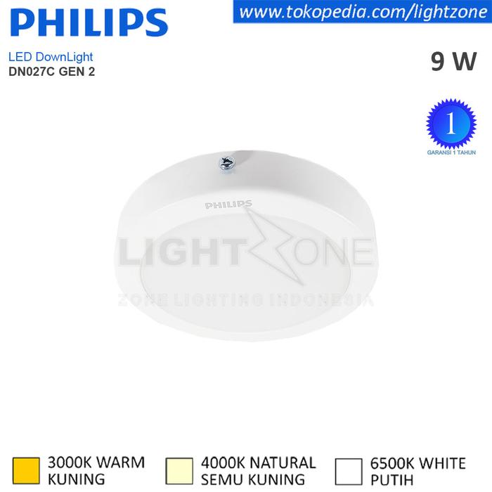 Jual Lampu Downlight LED Outbow Philips DN027C LED9 Gen 3 9W 9 Watt - Kuning - Kota Bandung ...