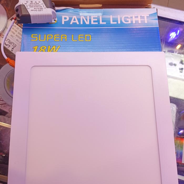Jual Lampu Panel merk Superled by OSKA 18 watt Lampu Plafon Led Kotak ...