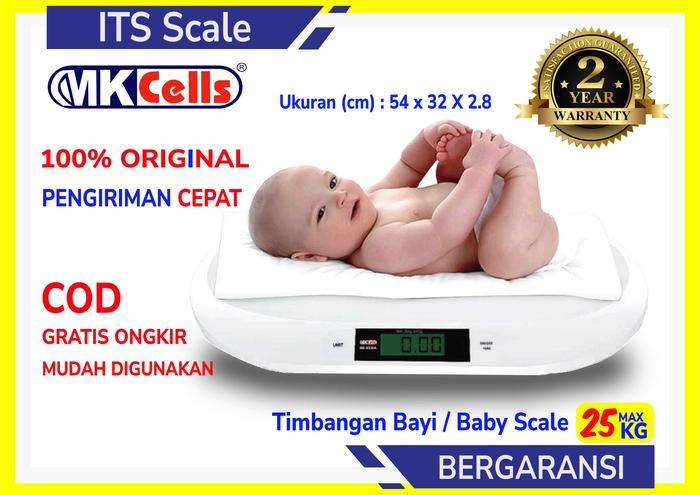 Jual Timbangan Bayi Digital MK-Cell MK-BS25A / Baby Scale Kap. 25Kg - Kota Tangerang - ITS Scale ...