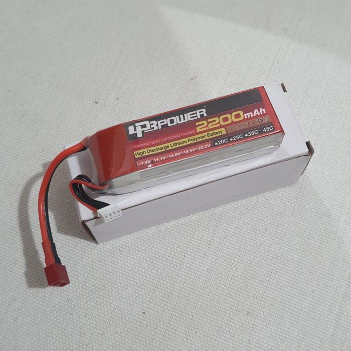 Jual Baterai Lipo Lpb Power 3s 11.1V 2200Mah 45C Rc Mn Wpl - T Dean - Kota Surabaya - Siput ...