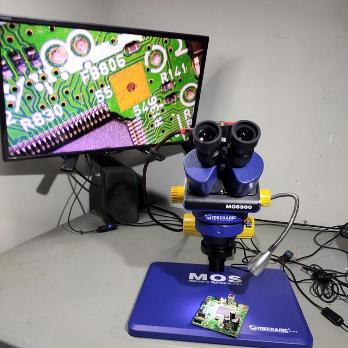 Jual MICROSCOPE TRINOCULAR DIGITAL MECHANIC MOS300 KAMERA 51MP LED ...