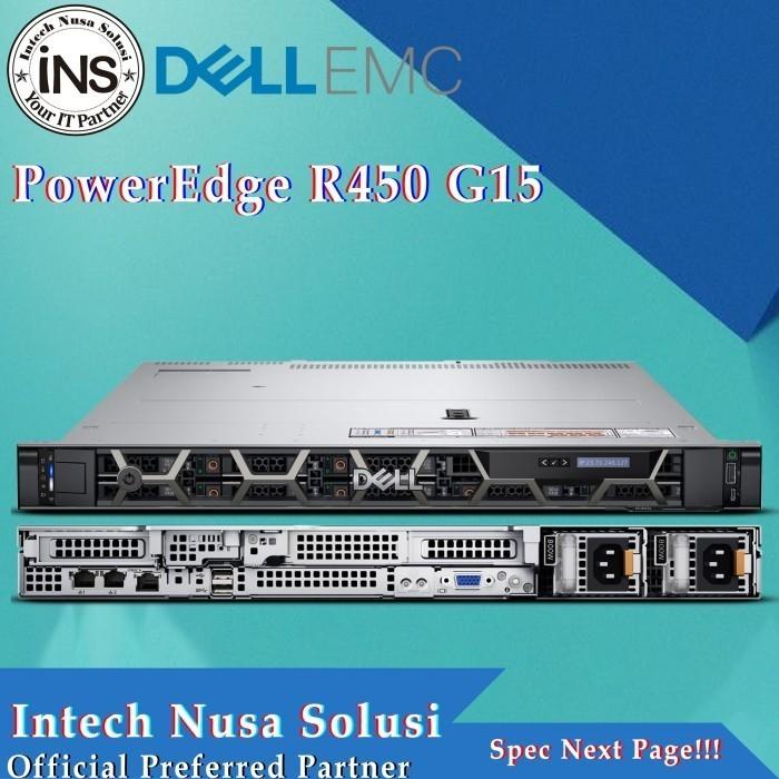 Jual DELL Server PowerEdge R450 G15 Xeon Silver 4309Y 16GB 600GB SAS ...