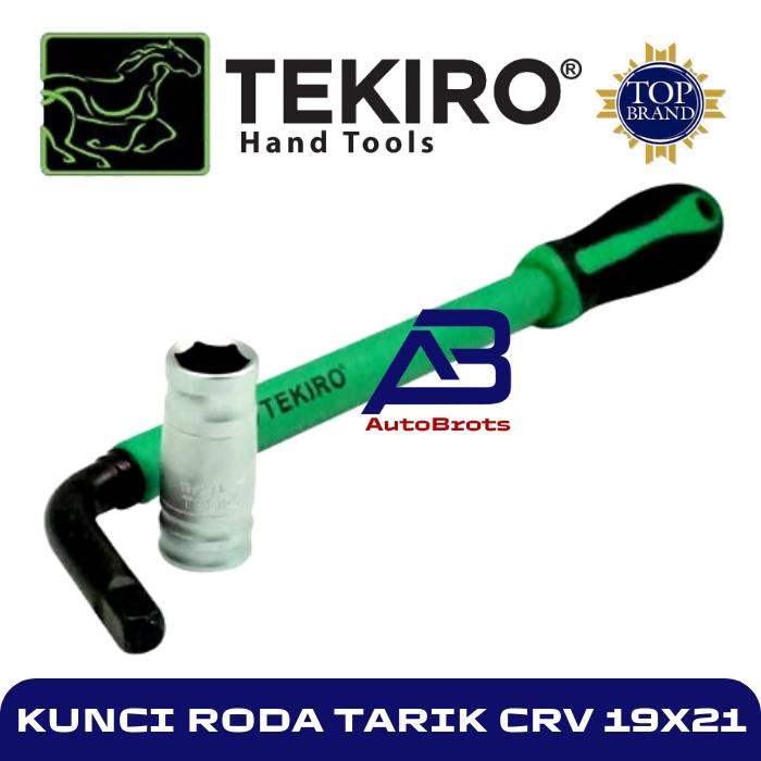 Jual TEKIRO Kunci Roda Tarik 19 x 21mm / Wheel Master Wrench CR-V SOCk ...